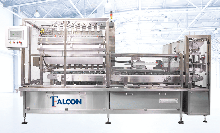 FALCON Net Weight Liquid Filling Machine - Shemesh Automation