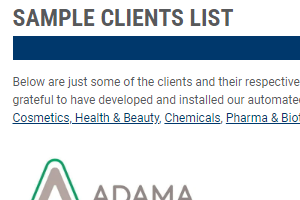 Sample Clients List | Better Outcomes